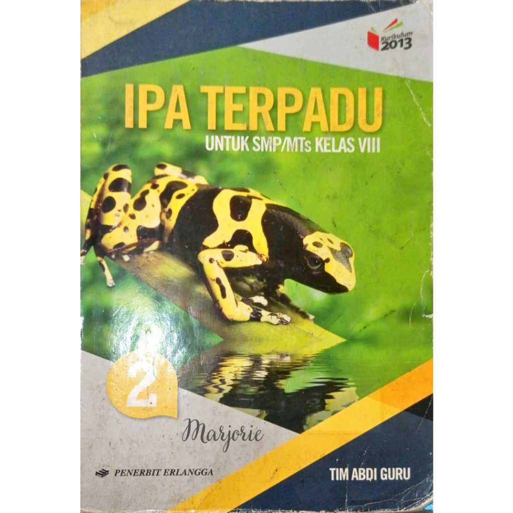 Jual IPA Terpadu SMP Erlangga Kelas 8/VIII K-13 - IPA Terpadu | Shopee ...