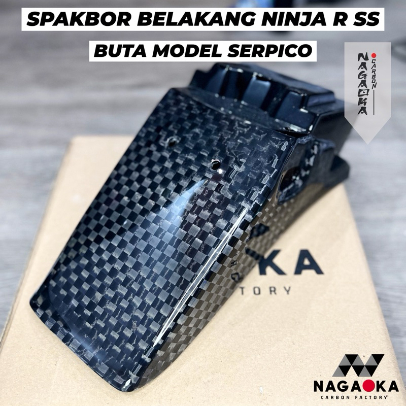 Jual SPAKBOR BELAKANG NINJA SS R MODEL SERPICO BUTA TANPA MATA KUCING ...