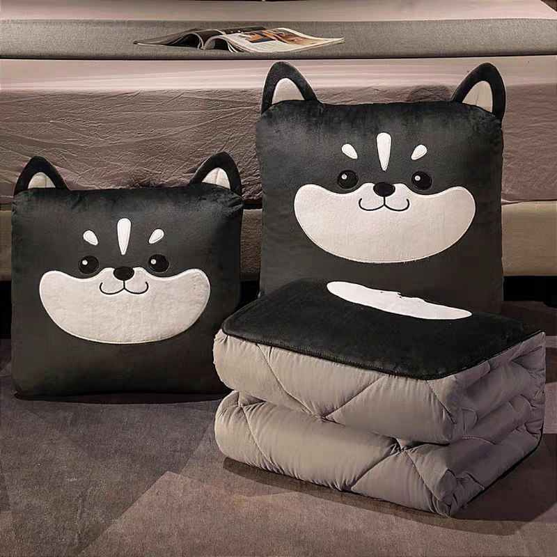 Jual 2IN1 Bantal Selimut Traveling, Kantor, Balmut Multifungsi Bahan ...