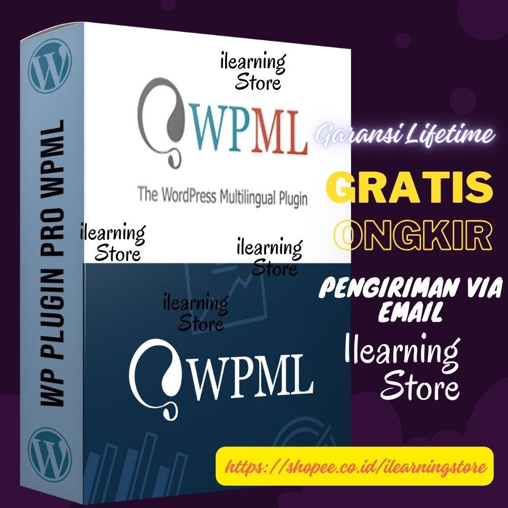 Jual [WP34] WordPress Plugin Pro WPML PLUS ADDONS (100% GPL dan Lifetime ACCESS) | Shopee Indonesia