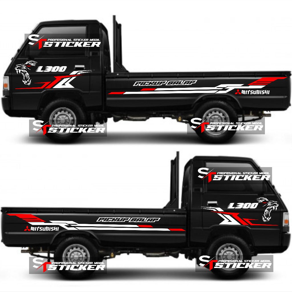 Jual Stiker mitsubishi L300 sticker pickup sticker pickup terbaru ...