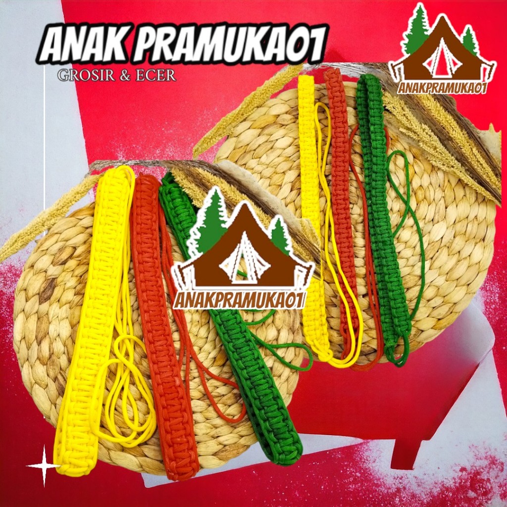 Jual Talikur Pramuka / tali + Pluit Pramuka Siaga Penggalang Penegak ...