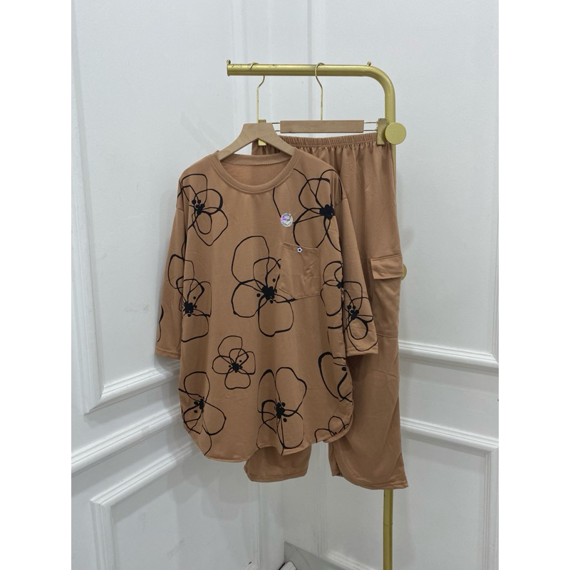 Jual STELAN KNIT SETCEL MURAH CARGO MOTIF JUMBO HALUS LEMBUT XXL KARET ...