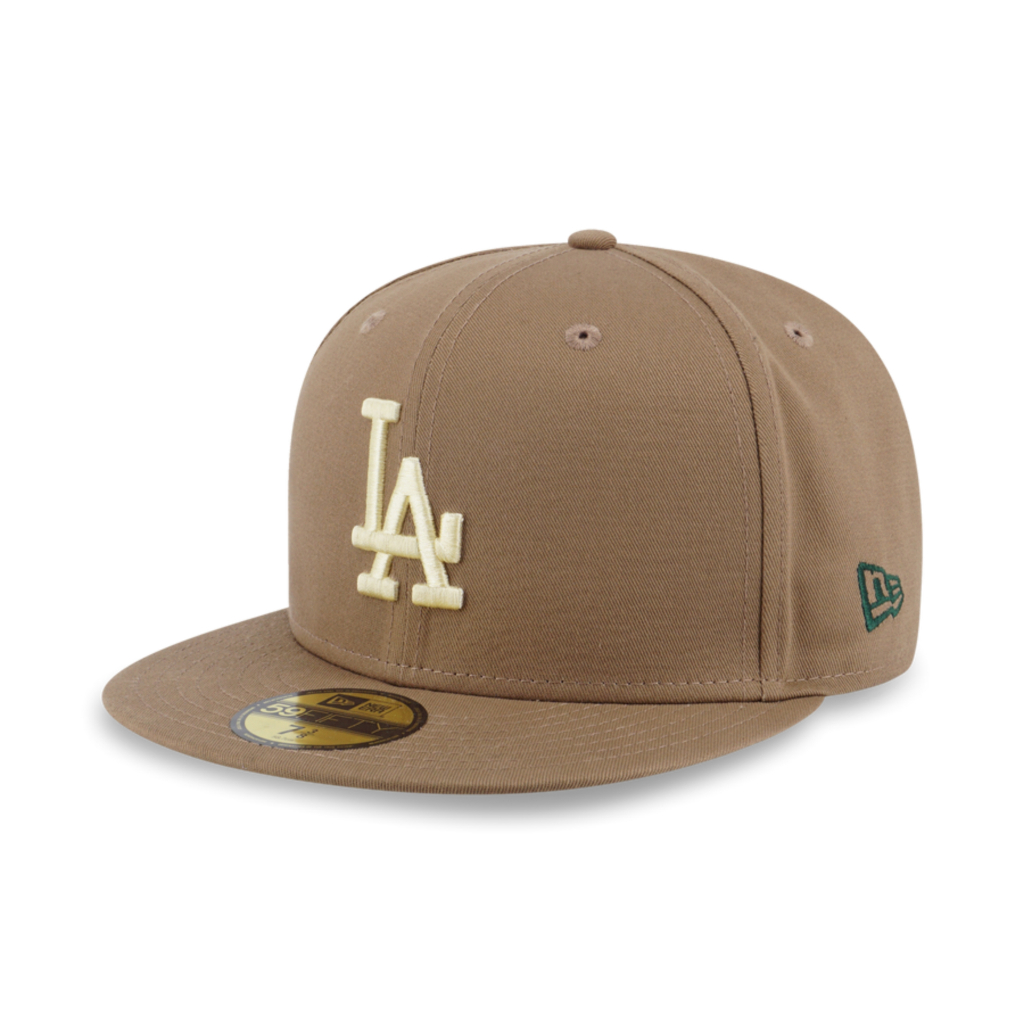 Jual Topi New Era Cap Los Angeles Dodgers Lemon Tea Pack 59Fifty Fitted ...