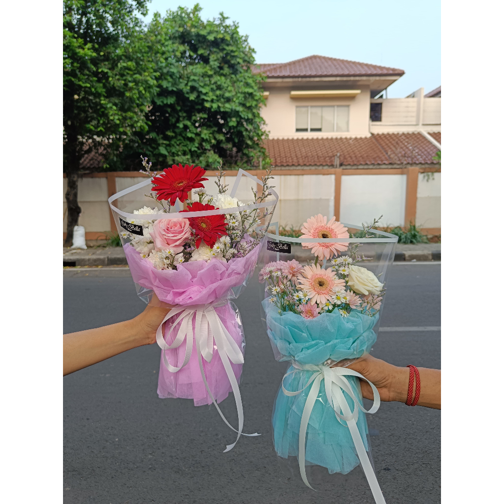 Jual Korean buket korean style bouquet buket korean pink buket ultah ...