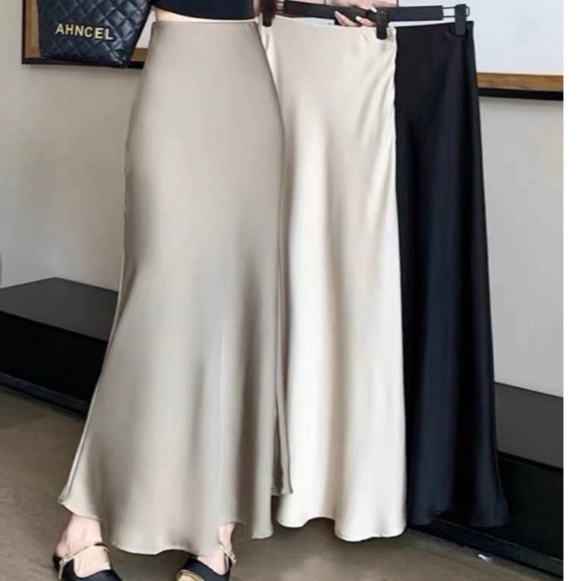 Jual ROK MAXI SATIN BANGKOK ROK DUYUNG MERMAID PREMIUM PANJANG | Shopee ...