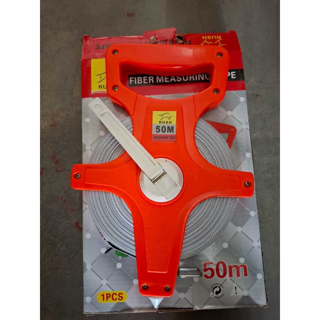 Jual Meteran Tancap 50 Meter / Meteran Roll Gulungan 50M | Shopee Indonesia