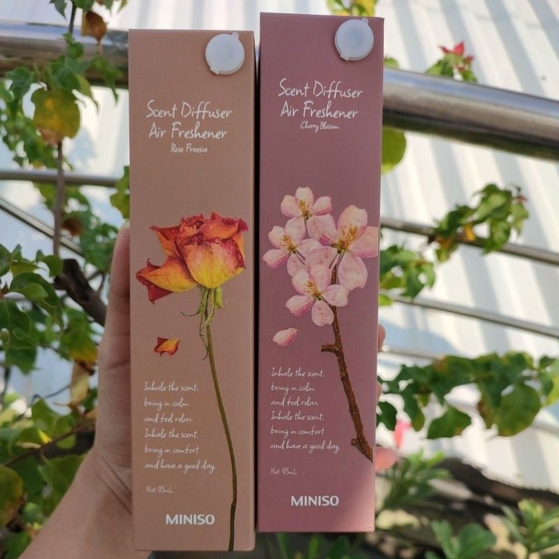 Jual MINISO REED DIFFUSER SCENT AIR FRESHENER PENGHARUM RUANGAN ROSE ...