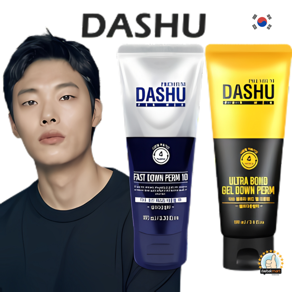Jual DASHU for Men Ultra Bond Gel Down Perm + Fast Down Perm Set / Side ...