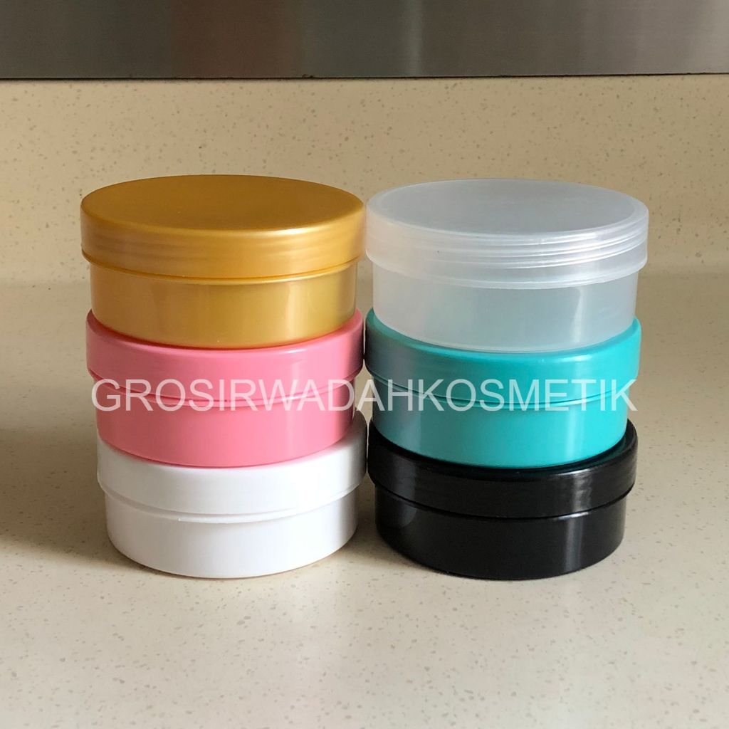 Jual POT POMADE 250GR PUTIH / POT LULUR 250 GR PUTIH / POT HB 250 gram ...
