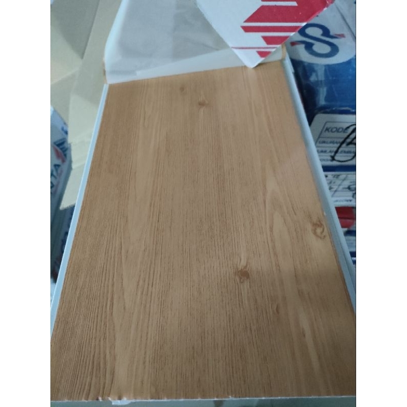 Jual Plafon PVC motif kayu glossy Tebal 8mm | Shopee Indonesia