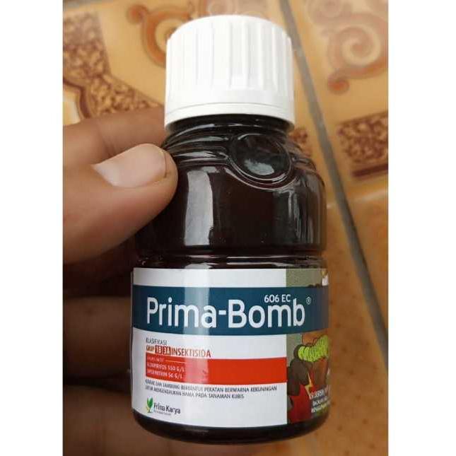 Jual INSEKTISIDA PRIMA BOMB 606 EC 100 ML - 2 BAHAN AKTIF | Shopee ...