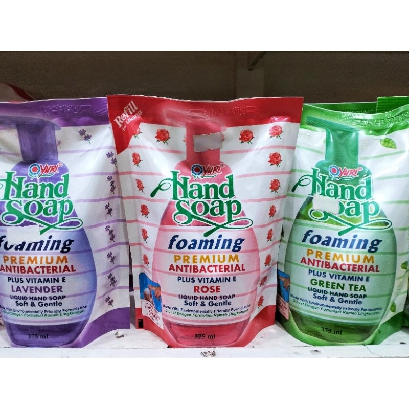 Jual Yuri HALAL Hand Soap Foaming Refill Premium Antibacterial Plus ...