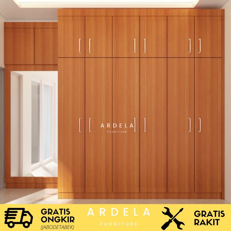 Jual Lemari Pakaian Custom Bahan PVC Anti Air Anti Jamur Anti Rayap ...