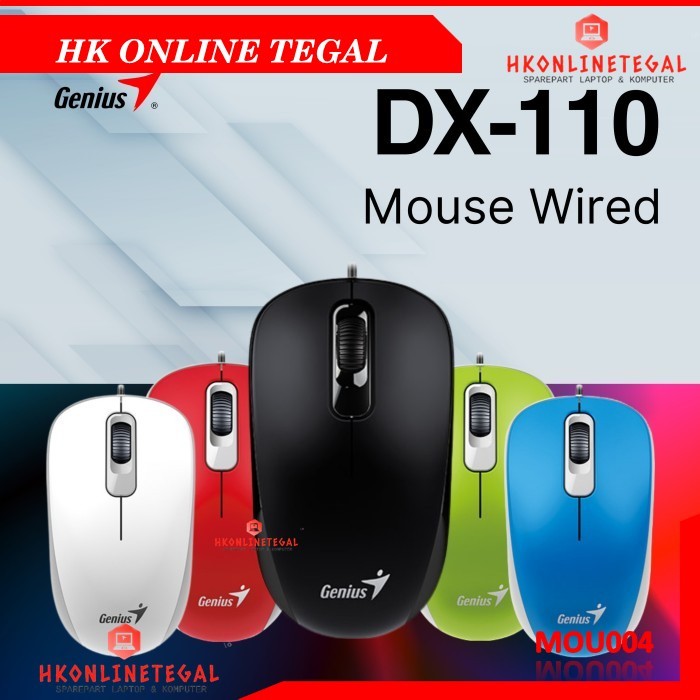 Jual Mouse USB Wired Genius DX110 Original | Shopee Indonesia