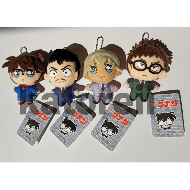 Jual detective conan doll - conan, kogoro, rei, kazami | Shopee Indonesia