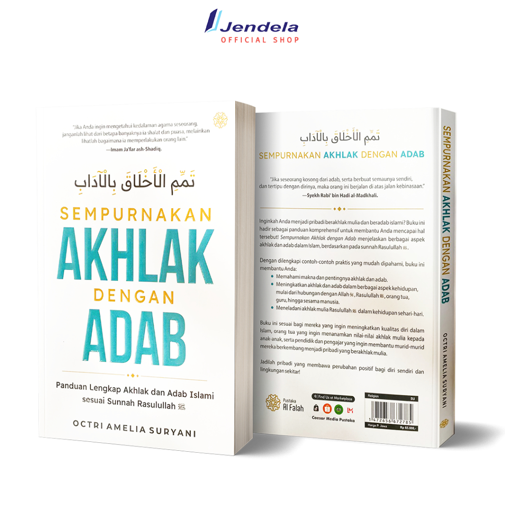 Jual Sempurnakan Akhlak Dengan Adab Panduan Lengkap Akhlak dan Adab ...