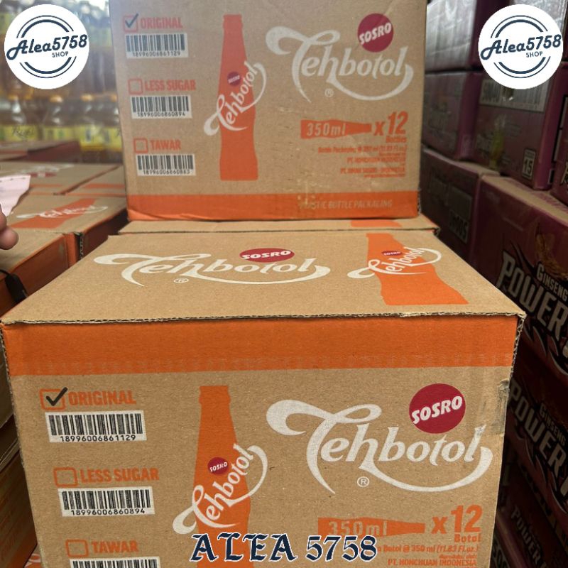 Jual teh botol sosro - 350ml | Shopee Indonesia