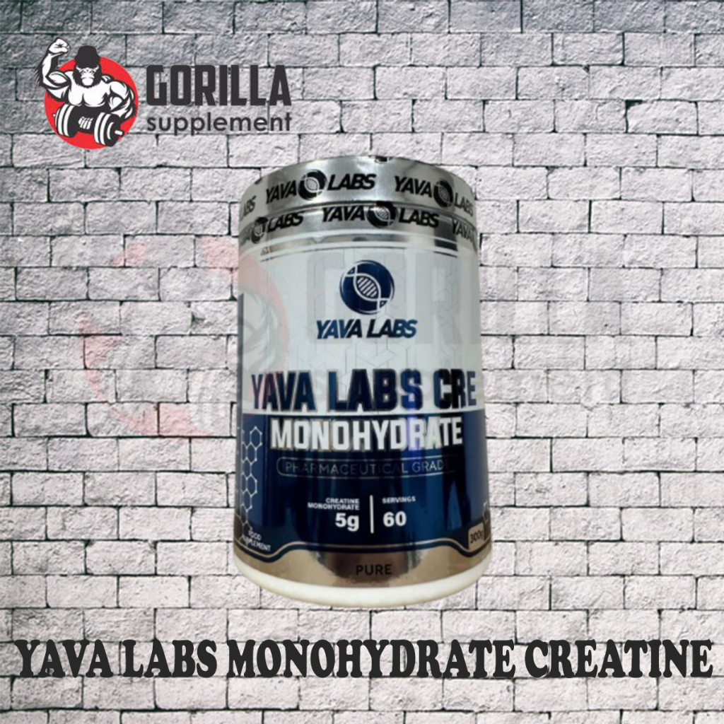 Jual Yava Labs Creatine Monohydrate 300gr 60 Serving YAVALABS | Shopee ...