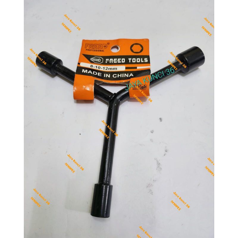 Jual Kunci Sock Y 8 × 10 × 12 mm FREED / Kunci Sok Y 8 × 10 × 12 mm ...