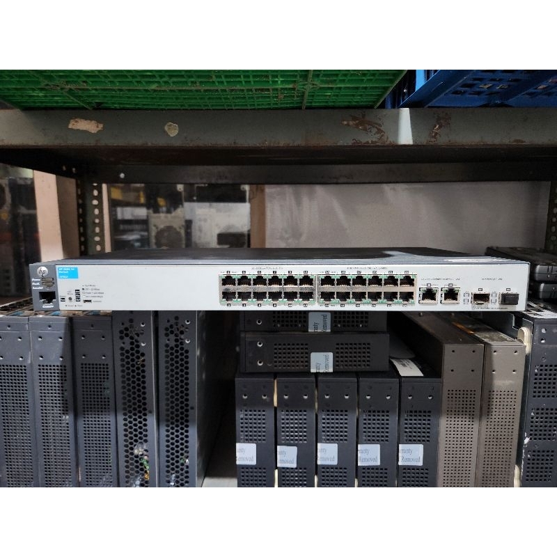 Jual Switch hub hp 2530-24 switch, seri J9782A, 24 port, normal ...