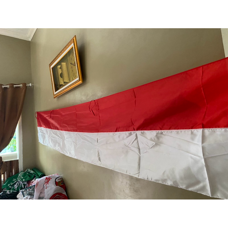 Jual bendera lempang merah putih panjang 2,5meter murah meriah | Shopee ...