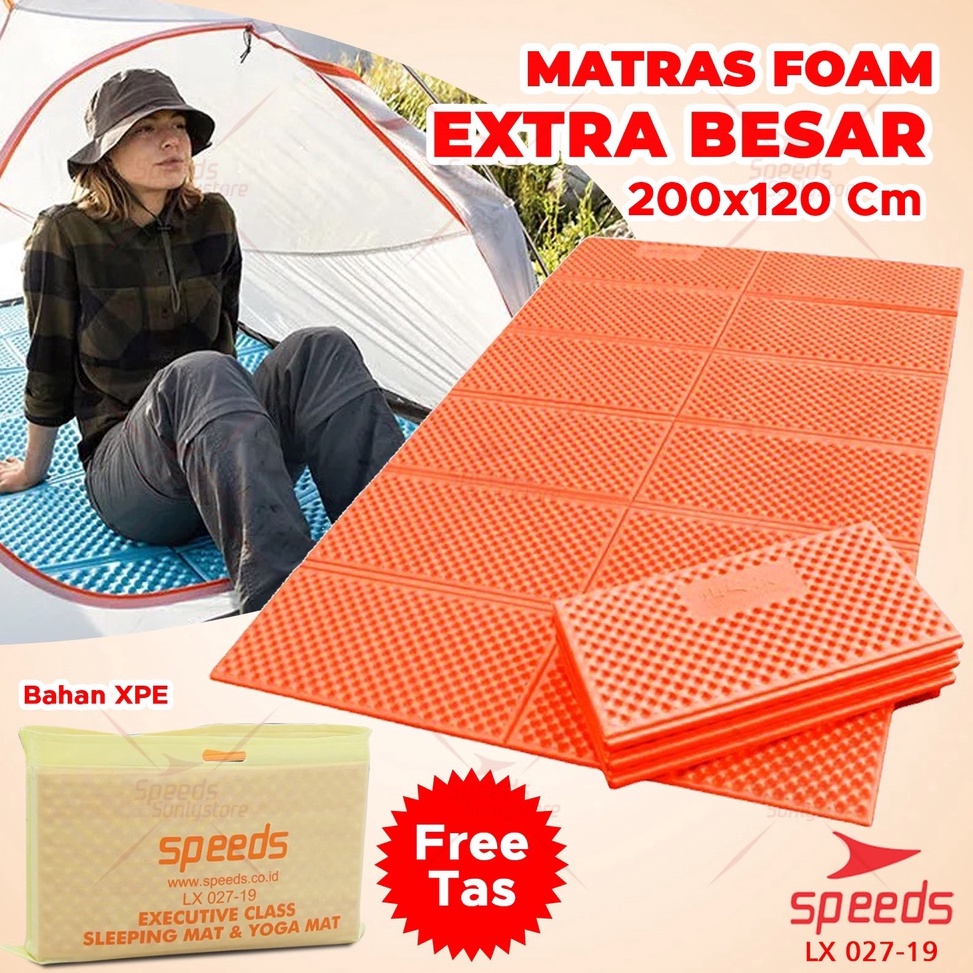 Jual KODE H59P SPEEDS Matras Lipat Gunung Karpet Duduk Alas Spon ...