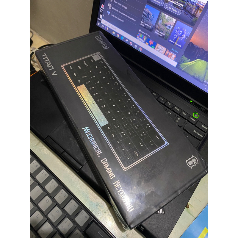 Jual KEYBOARD MECHANICAL GAMEN TITAN V | Shopee Indonesia