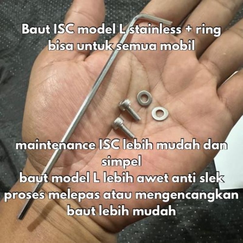 Jual Baut ISC stainless grandmax luxio avanza agya ayla | Shopee Indonesia