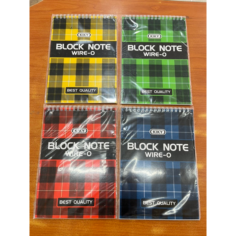 Jual Block Note Kiky Spiral / Binder Note Notebook / Buku Catatan Seminar Ukuran A5 A6 A7 ...