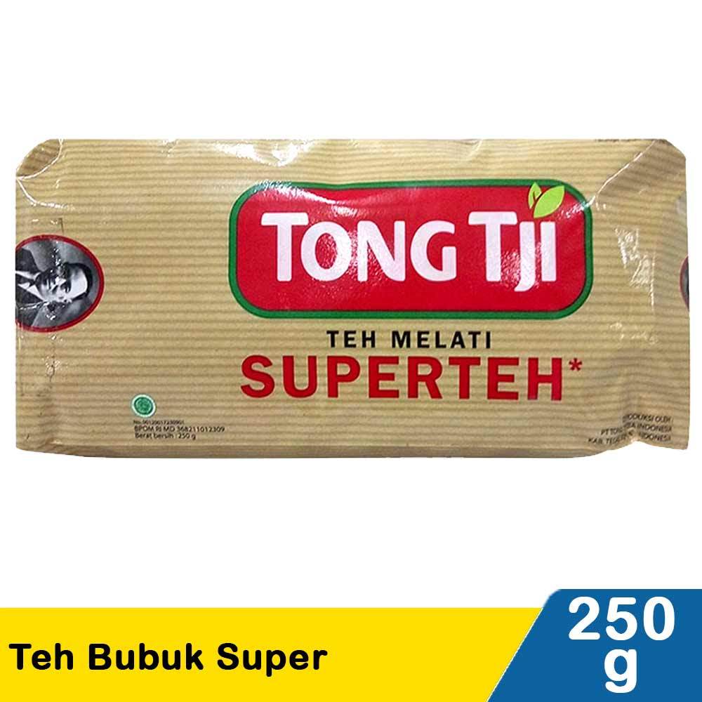 Jual Tong Tji Super Teh Melati Bubuk 250 Gr Pouch 250Gr Jasmine Loose ...