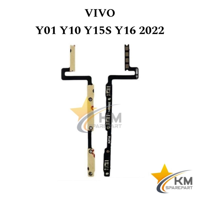 Jual Flexible Power On Off Volume Vivo Y01 Y10 Y15S Y16 2022 Flexi Home Button | Shopee Indonesia