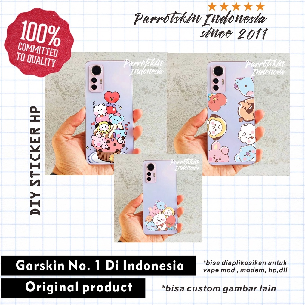 Jual SHOPEE SALE SITCKER DIY HP Smartphone Semua tipe BTS BT21 series ...