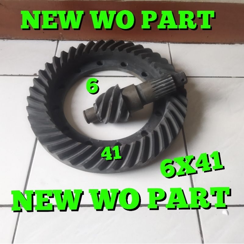 Jual gear set 6X41 canter ps 125 hd 125 PS old gigi gardan belakang ...