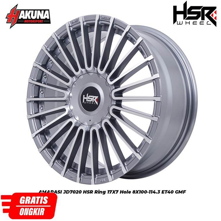 Jual VELG HSR R17 AMARASI GMF COCOK UNTUK MOBIL AVANZA,RAIZE,MOBILIO ...