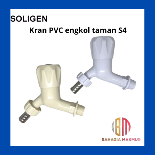 Jual Sanitary Kran PVC SOLIGEN taman Puter mocong besi / S4 | Shopee ...