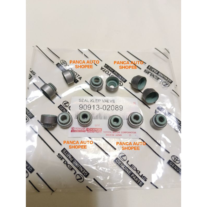 Jual Seal klep valve 12pcs toyota Starlet kotak ori | Shopee Indonesia