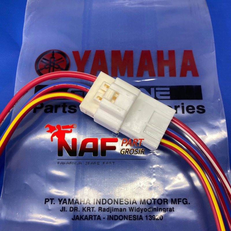 Jual SOKET KABEL SPUL SPULL SPOL YAMAHA AEROX NMAX LEXI FREEGO SET ...