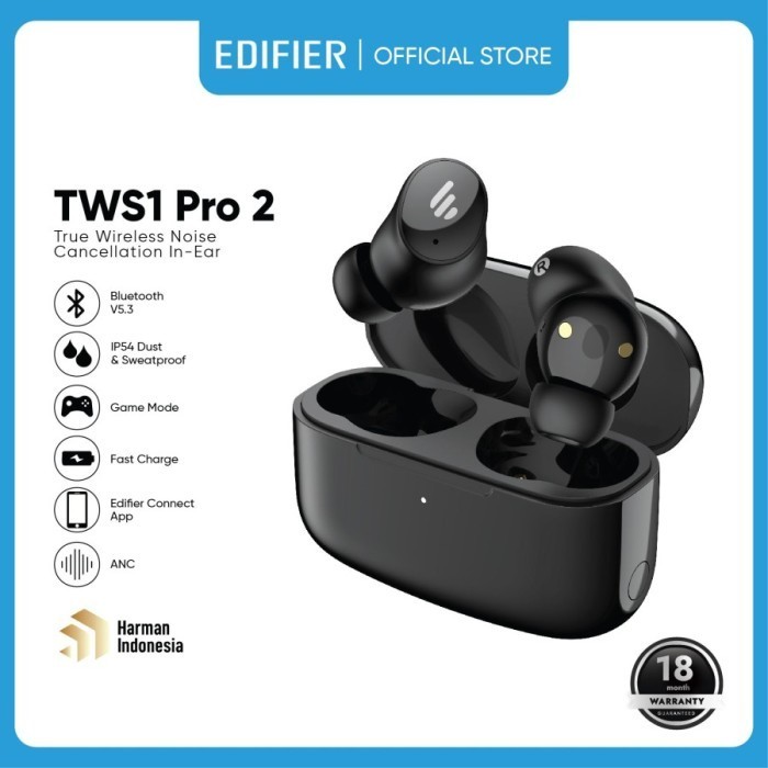 Jual Edifier TWS1 Pro 2 TWS1 Pro2 True Wireless with Multiple ANC Mode ...