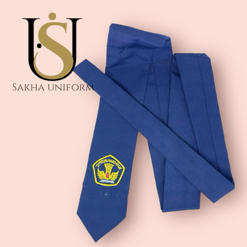 Jual Dasi SMP SMA logo bordir panjang | Shopee Indonesia