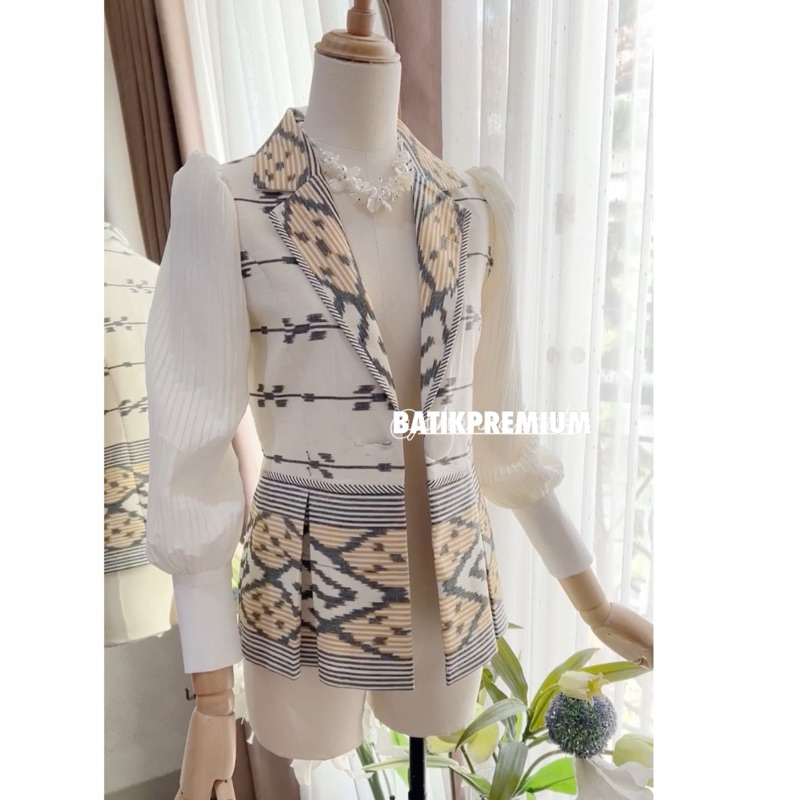 Jual BLAZER TENUN BY CIREBON BUTIK | Shopee Indonesia