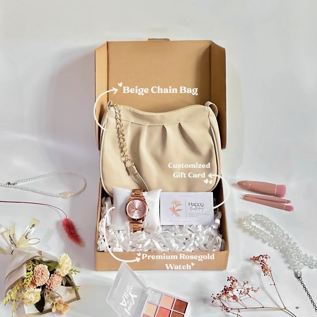 Jual Kadodibox (SMALL) Hampers Cewek Kado Ulang Tahun Cewek Birthday ...