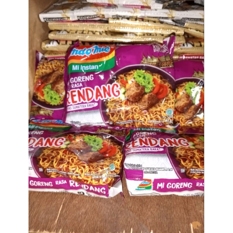 Jual indomie mie rendang 5pcs | Shopee Indonesia