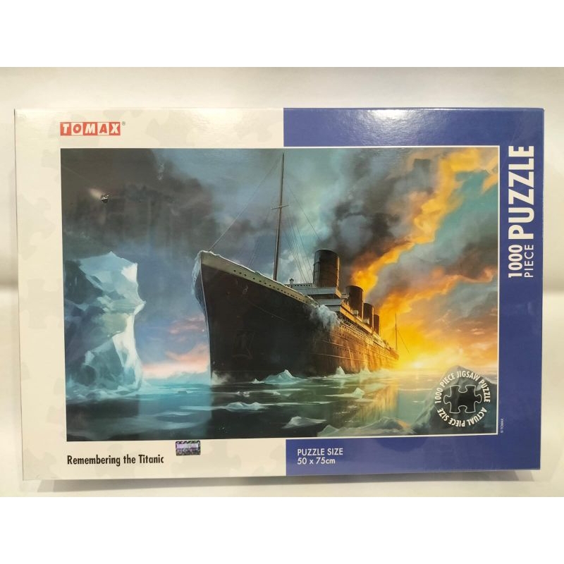 Jual Puzzle gambar kapal Titanic - jigsaw puzzle 1000 pcs tomax ...