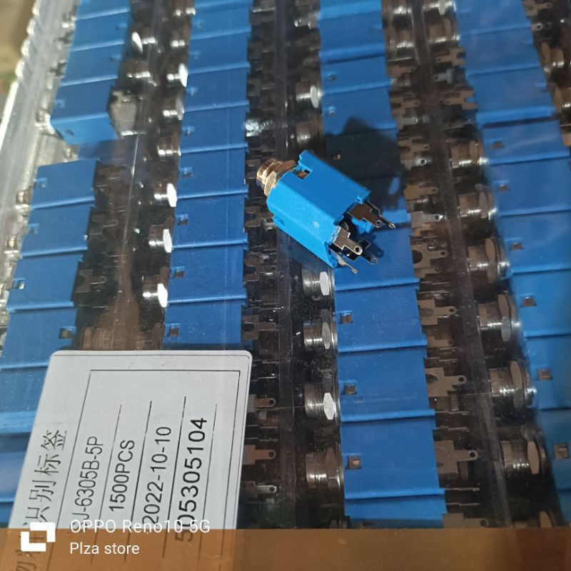 Jual SOCKET AKAI STEREO TOA BMA 5 PIN SOKET MIC AKAI BMA Kontra toa jek ...