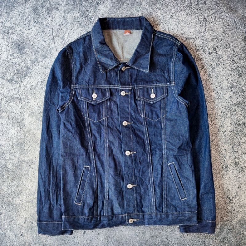 Jual KTC TRUCKER DENIM JACKET | Shopee Indonesia