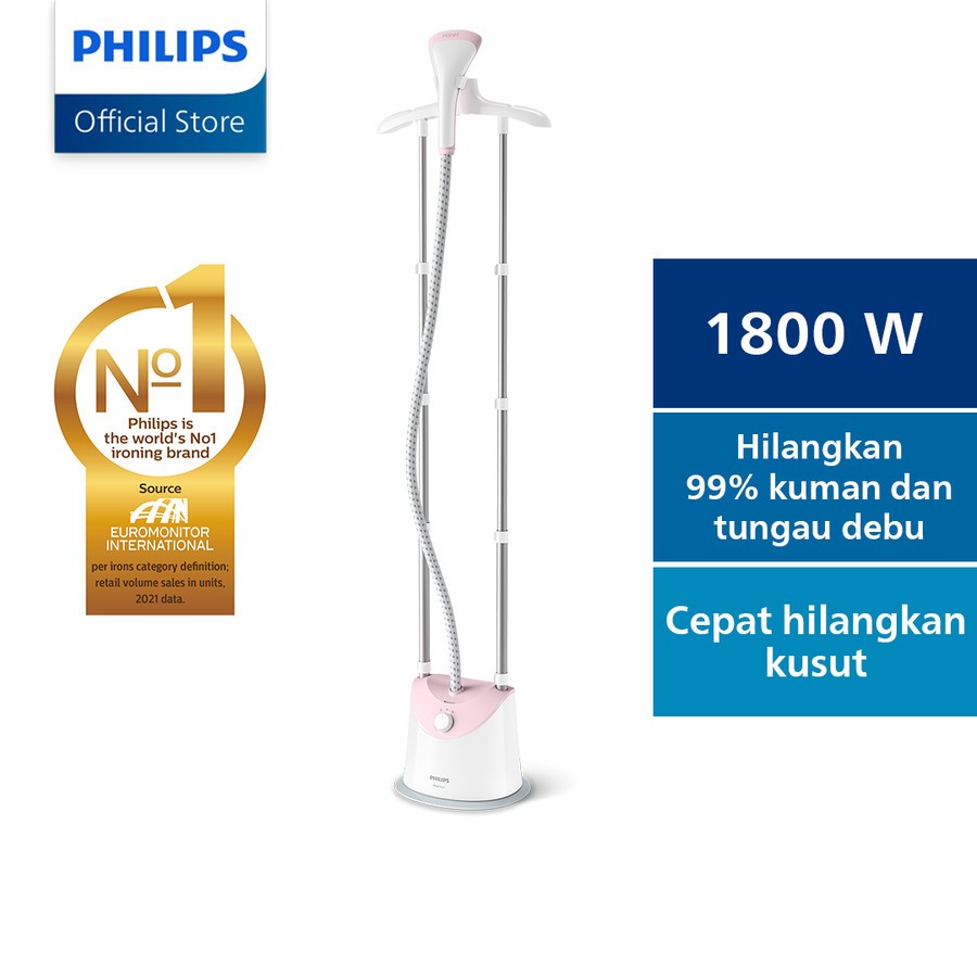 Jual PHILIPS Setrika Uap Berdiri Stand Garment Steamer GC485/40 ...