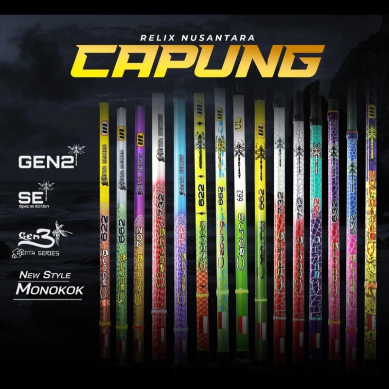 Jual JORAN CAPUNG GEN 3 CAPUNG PENTA CAPUNG SE 622 , 632 , 662 , 702 ...