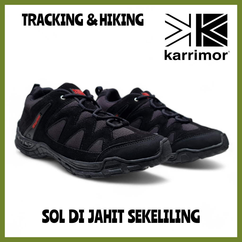 Jual SEPATU TRACKING HIKING KARRIMOR OUTDOOR SOL JAHIT SEKELILING ...