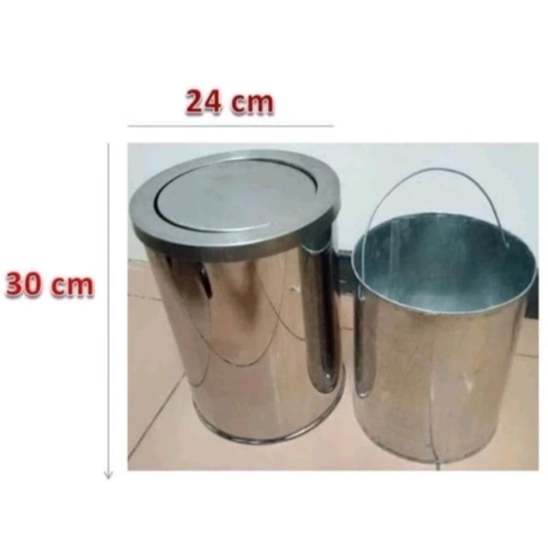 Jual Tempat Sampah Mini Tutup Swing / Tong Sampah Mini Serbaguna ...